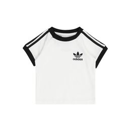 adidas originals Shirt '3-Stripes Tee' Jungen Größe 86 schwarz / weiß