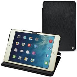 Noreve Lederschutzhülle horizontal (iPad Mini 5), Tablet Hülle, Schwarz