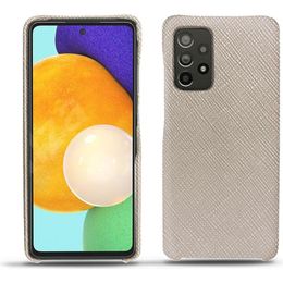Noreve Lederschutzhülle (Samsung Galaxy A52), Smartphone Hülle, Beige