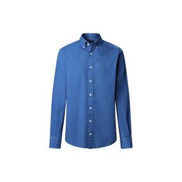 Hackett London Hemd 'Ess' Herren Größe XL blau