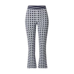 Marc Cain Hose Damen Größe 38 navy / weiß