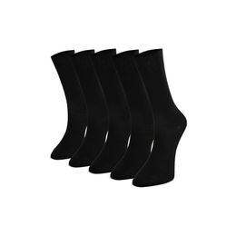 Crea Socks Socken 'Klassik' Herren Gr&ouml;&szlig;e 41/46 schwarz