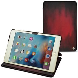 Noreve Lederschutzhülle horizontal (IPad Mini 4), Tablet Hülle, Rot