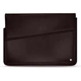 Noreve Lederhülle, Notebooktasche, Braun