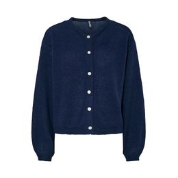 Pieces Strickjacke 'PCIda' Damen Größe L navy