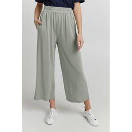 oxmo Culotte-Hose 'Bryndis' mit seitlichen Taschen Damen Gr&ouml;&szlig;e 34 gr&uuml;n