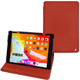 Noreve Lederschutzhülle horizontal (iPad 10.2 2019), Tablet Hülle, Orange