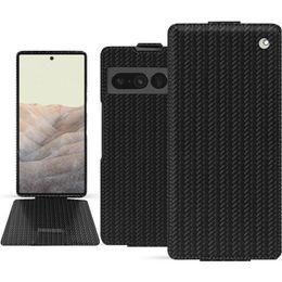 Noreve Lederschutzhülle vertikal (Google Pixel 7 Pro), Smartphone Hülle, Schwarz