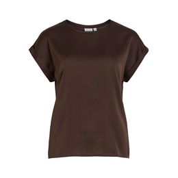 Vila T-Shirt 'VIEllette' Damen Gr&ouml;&szlig;e M braun
