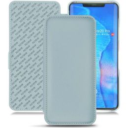 Noreve Lederschutzhülle horizontal (Huawei Mate 20 Pro), Smartphone Hülle, Blau