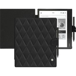 Noreve Lederschutzhülle horizontal (Kobo Elipsa 2E), Tablet Hülle, Schwarz