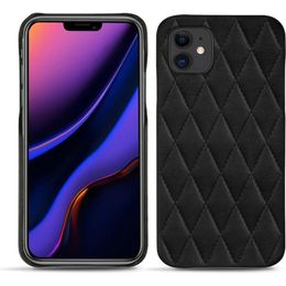 Noreve Lederschutzhülle (Apple iPhone 11), Smartphone Hülle, Schwarz