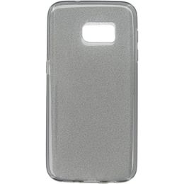 OEM TPU Case Glitter für Samsung Galaxy S7 schwarz (Samsung Galaxy S7), Smartphone Hülle