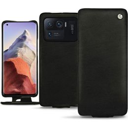 Noreve Lederschutzhülle vertikal (Xiaomi Mi 11 Ultra), Smartphone Hülle, Schwarz