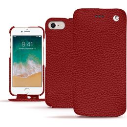 Noreve Lederschutzhülle vertikal (Apple iPhone 7), Smartphone Hülle, Rot