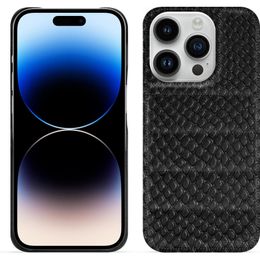 Noreve Lederschutzhülle (Apple iPhone 15 Pro), Smartphone Hülle, Schwarz