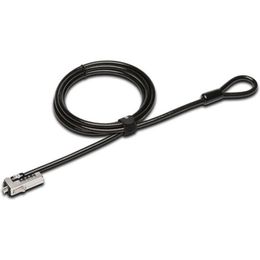 Kensington NanoSaver Slim Kombinationsschloss, Ultra, Notebook Security, Schwarz