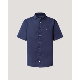 Hackett London Button Up Shirt male Blue size XXXL