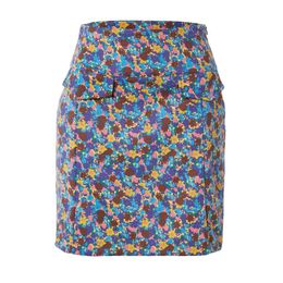 Ichi Rock 'KATE' Damen Größe 44 himmelblau / schoko / senf / dunkellila