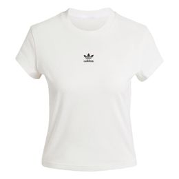 adidas originals Shirt 'Essentials' Damen Gr&ouml;&szlig;e M schwarz / offwhite