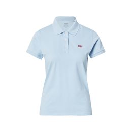 Levi's Levi's Poloshirt 'Housemark Polo' Damen Gr&ouml;&szlig;e L hellblau / rot / wei&szlig;