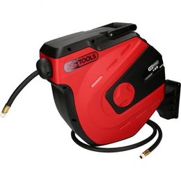KS Tools Automatischer Druckluftschlauch-Aufroller, Ø 10mm x 15m Schlauchaufroller 515.3440