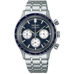 Seiko Herrenuhr Chronograph Dunkelblau | Gr.: onesize