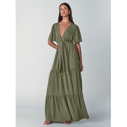 Willa Kleid 'Leela' Damen Gr&ouml;&szlig;e 40 khaki Winterkleid
