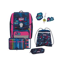 Scout Genius DIN - Schulranzen Set 4 tlg. mit Turnbeutel (Action) in Magic Sea | Gr.: onesize