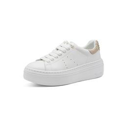 Tamaris Sneaker Damen Gr&ouml;&szlig;e 37 gold / wei&szlig;