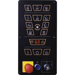Palettenwickler BeeWrap+, mobile Stretchmaschine, Palettenh&ouml;he 2100 mm, elektromagnetische Bremse kaiserkraft