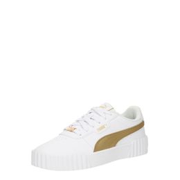 Puma Sneaker 'Carina 3.0 DayINight' Damen Gr&ouml;&szlig;e 42.5 gold / oliv / wei&szlig;