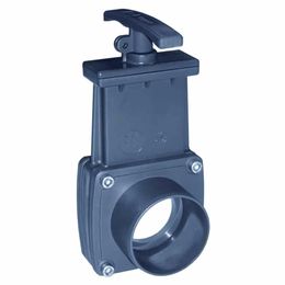 Cepex Zugschieber 110mm, PVC Schieber, Zugschieber Teich, 110 x 110mm