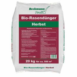 BECKMANN&BREHM Rasend&uuml;nger Herbst Bio 20kg, organisch, 500m&sup2;