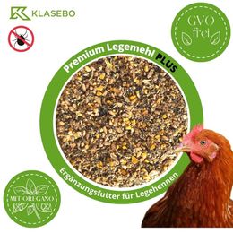 H&uuml;hnerfutter 25 kg Premium Legemehl PLUS mit Oregano - Gefl&uuml;gelfutter f&uuml;r H&uuml;hner, G&auml;nse, Enten