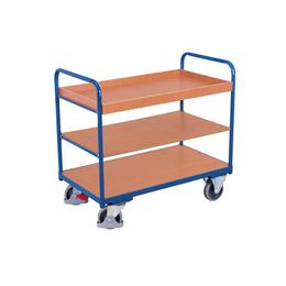 Cordes Etagenwagen mit 1 Tablett und 2 B&ouml;den 250 kg Typ M + EasySTOP