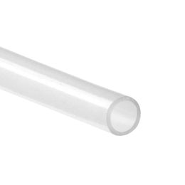 Silikonschlauch, transparent, 1x3 mm, 60 Shore A, BfR & FDA konform