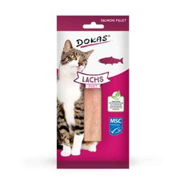 Dokas Katzen Snacks, Katzensnack, Lachs Filet