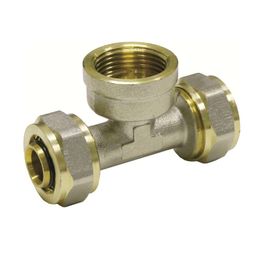 Boni-Shop&reg; Schraubfitting T-St&uuml;ck 26 x 3 - 3/4" IG - 26 x 3
