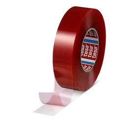 Tesa Doppelseitiges Klebeband Transparent 19mm x 50m, Montageband