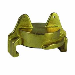 Boni-Shop&reg; Messing Blindkupplung/Endkappe Universal