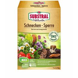 Naturen Schneckensperre 2,3 kg, Bio Schneckenabwehr, Lavagranulat