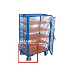 Cordes Etagenwagen, Werkstattwagen, Boni, 500 kg Traglast, mit Fl&uuml;gelt&uuml;ren