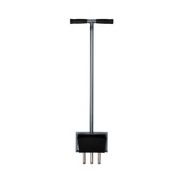Rasenspecht, Stahl, 86cm bis 180cm, mit Auffangwanne, 3er Hohlspoon 20mm, anthrazit