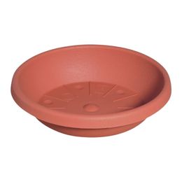 Blumentopfuntersetzer, Untersetzer Blumentopf, CYLINDRO, terracotta, ca. &Oslash; 13 cm