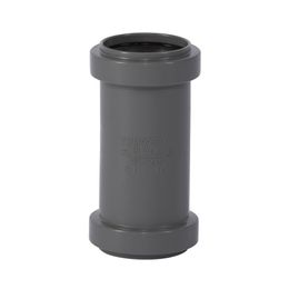 HT Rohr 40, Überschiebmuffe DN40, HTsafeU, Abwasserrohr