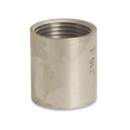 Edelstahl Muffe, Gewindemuffe, 1 1/2 Zoll IG, V4A Fitting