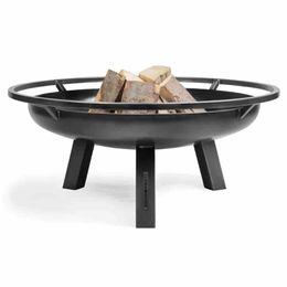 Feuerschale PORTO 60 cm, Naturstahl, Gartenfeuer