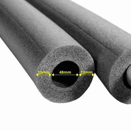 NMC Heizungsrohr Isolierung 2x1m, Isolierschlauch Ø48mm, 13mm Dämmung