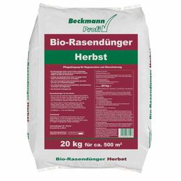BECKMANN&BREHM Rasend&uuml;nger Herbst Bio 20 kg, organisch f&uuml;r 500 m&sup2;